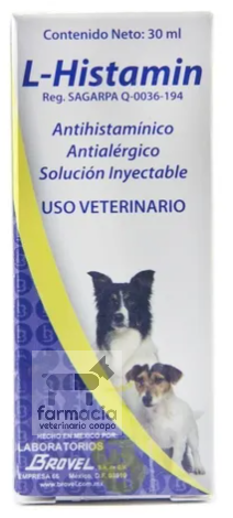 L-Histamín inyectable – FARMACIA VETERINARIA COAPA